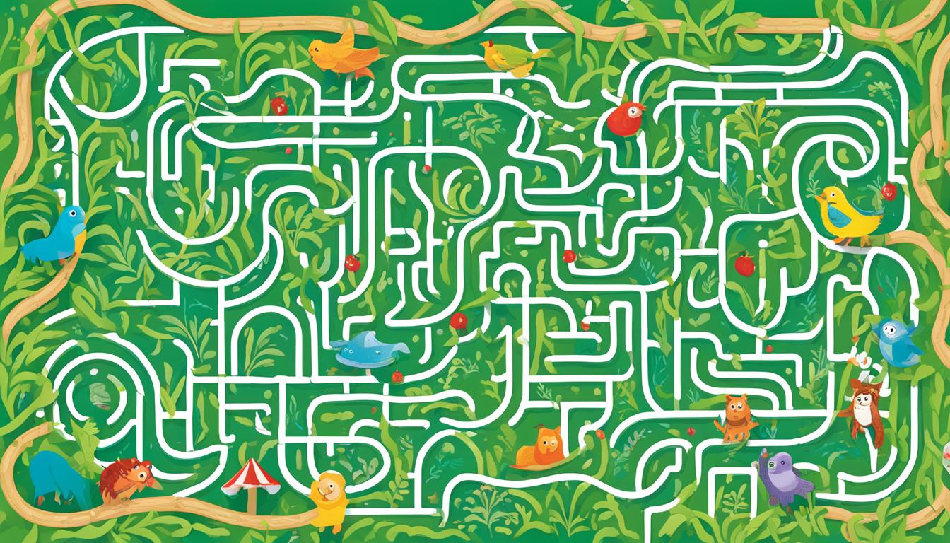 Fun Toddler Mazes for Playtime Learning & Joy