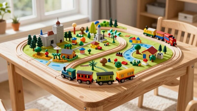 15 Best Wooden Train Tables for 2026 Kids - Mother Baby Kids